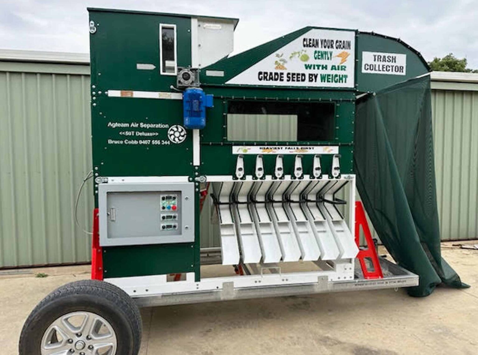 New Seed Cleaners For Sale - Agteam Seed Cleaning Australia